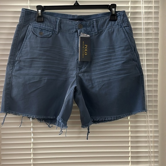 Polo Ralph Lauren | Shorts | Polo Ralph Lauren Chino Blue Flat Front ...